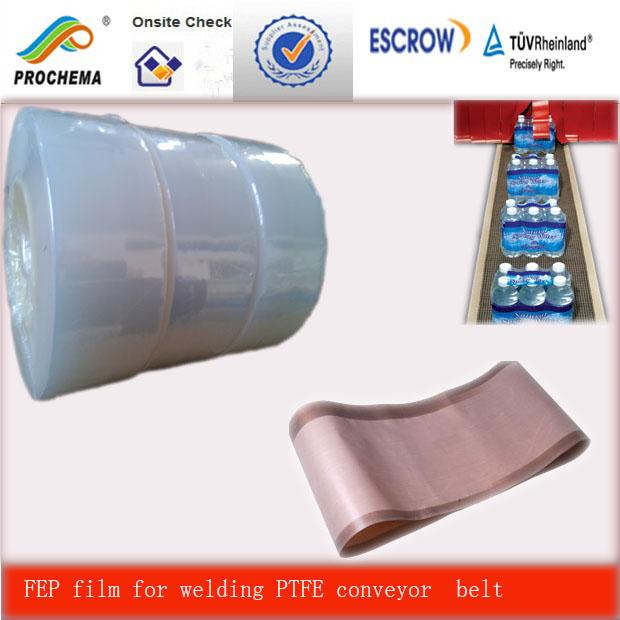 FEP film, FEP skived film 0.1-3mm x 300mm width , FEP roll sheet