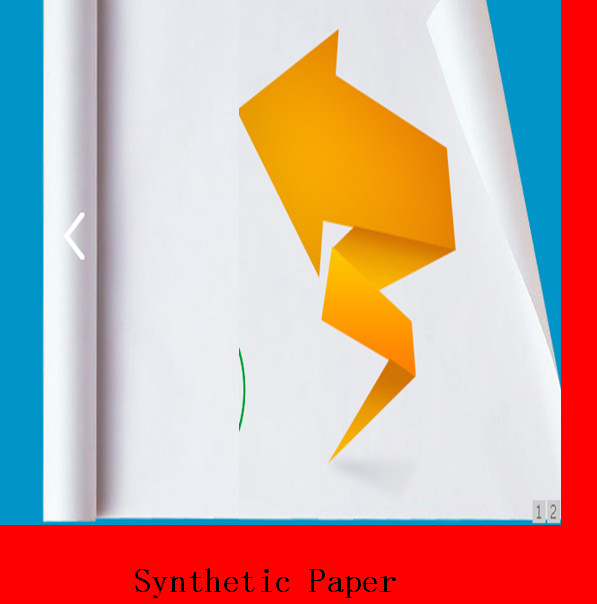 150um PP synthetic paper matte surface both sides printable